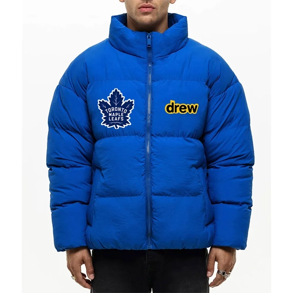 Justin Bieber Toronto Maple Leafs Puffer Jacket - Jacketstown
